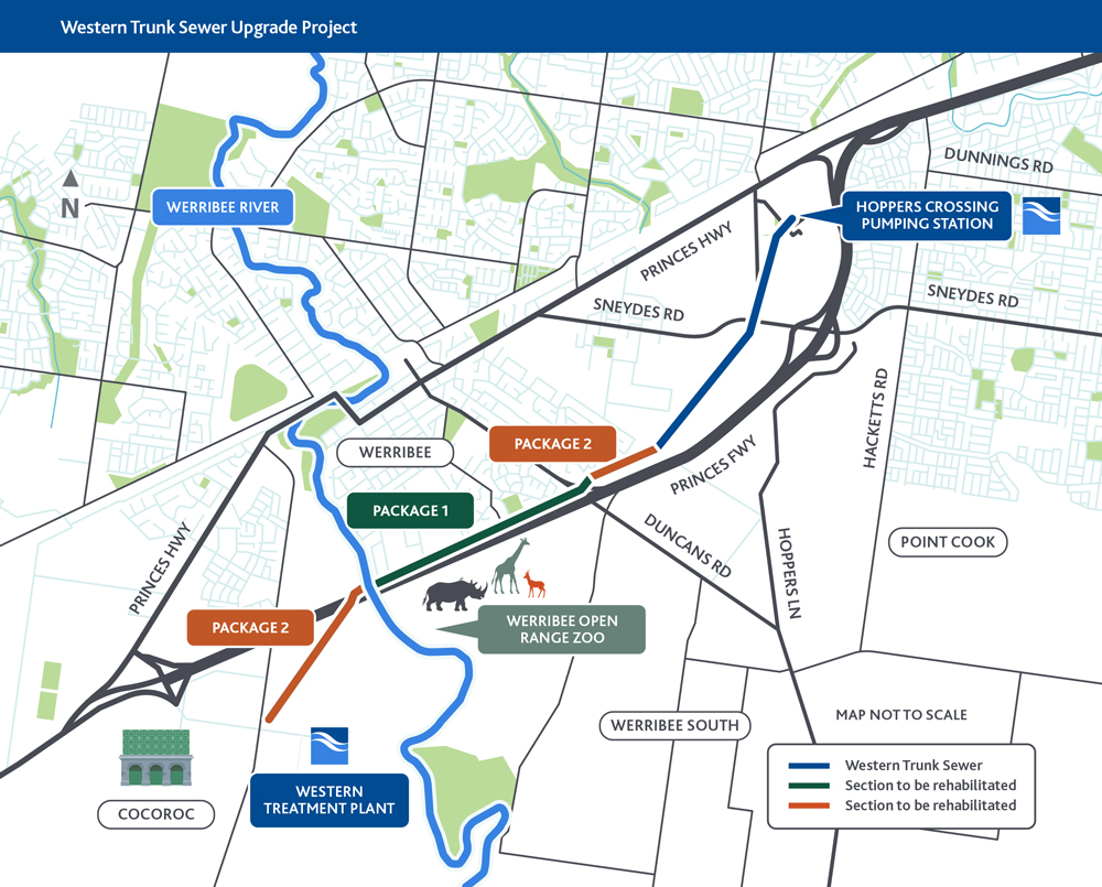 Western Trunk Sewer Upgrade Project | Melbourne Water